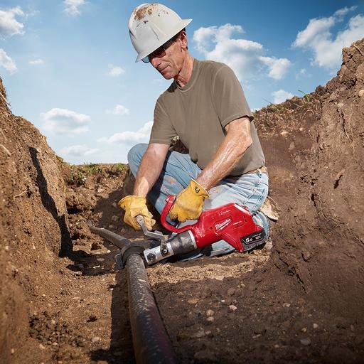 Milwaukee M18HCC75R-0C 18V Li-Ion FORCELOGIC™ 75mm Underground Cable ...