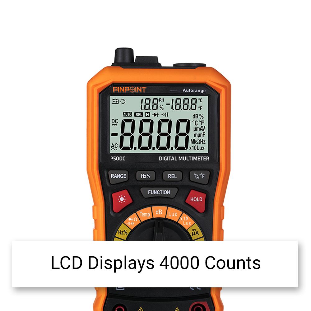 Pinpoint P5000 5 in 1 Multifunctional Digital Multimeter