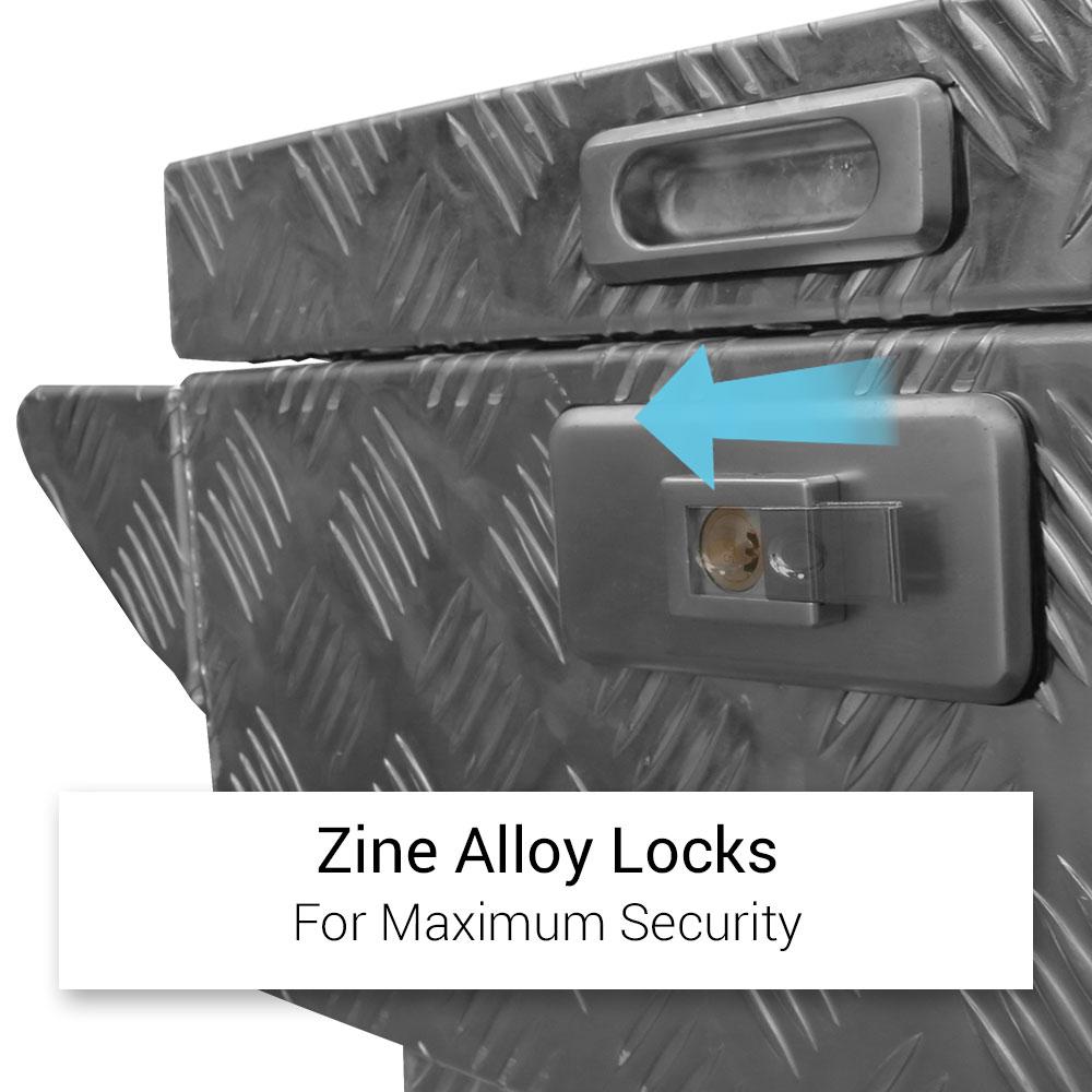 Daytona BSITEBOX 2.0mm 1180 x 700 x 750mm Aluminium Site Box on Wheel