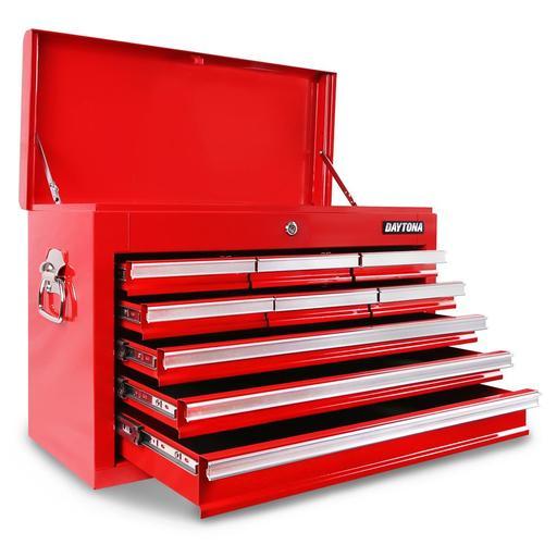Daytona DCHE9 + D7DTBT Heavy Duty 16 Drawer Top and Bottom Tool Chest Kit