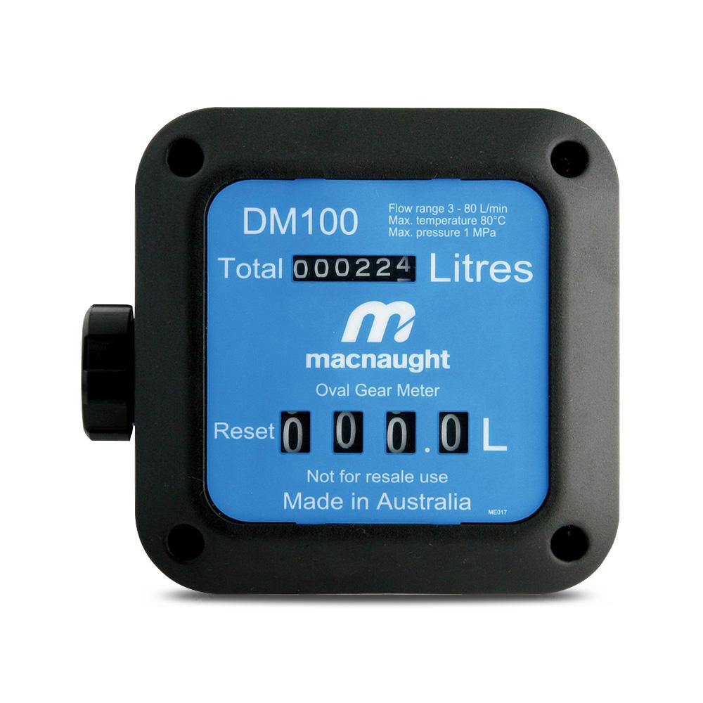 Macnaught DM100-01 1" Mechanical Fuel Meter
