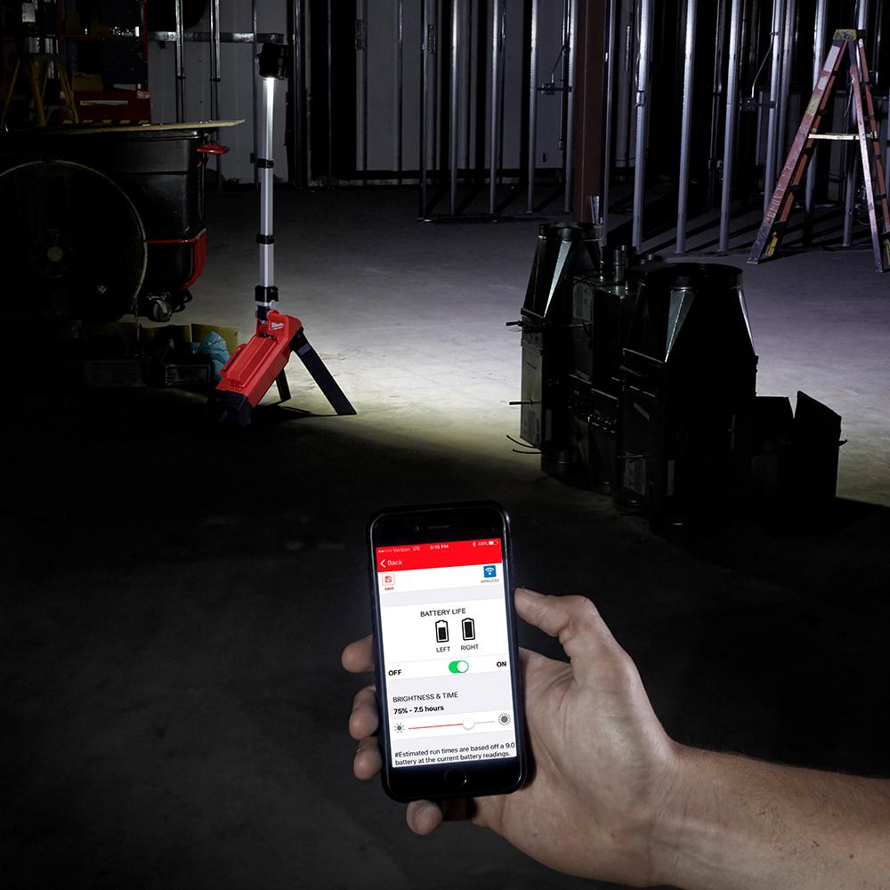 Milwaukee M18ONERSAL-0 18V Li-Ion Cordless ONE-KEY LED Remote Stand ...