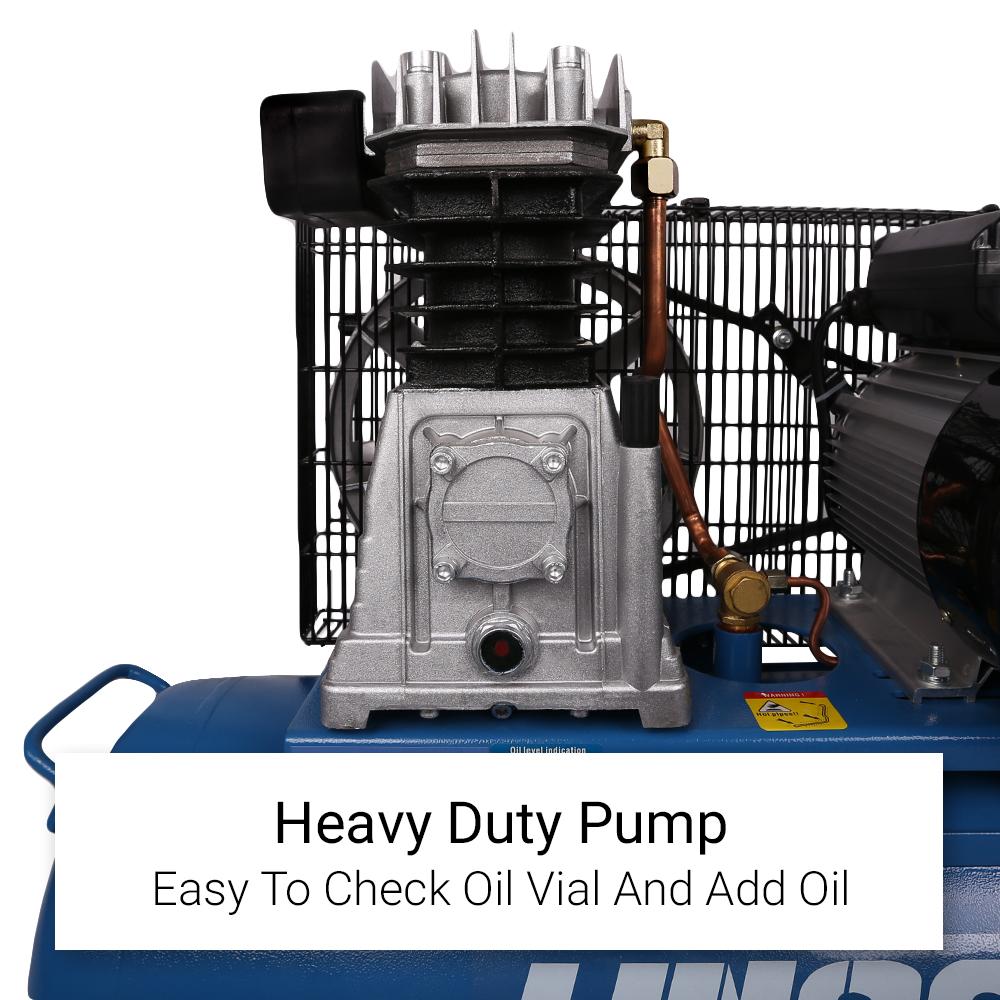 Lincoln LB2550 2.5HP 50L Belt Drive Air Compressor