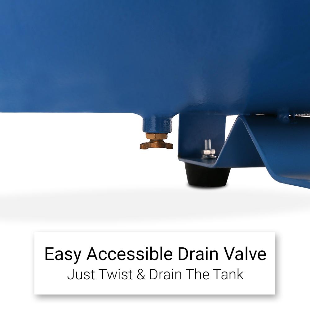 Lincoln LBV120 3HP Vertical 120L Belt Drive Air Compressor