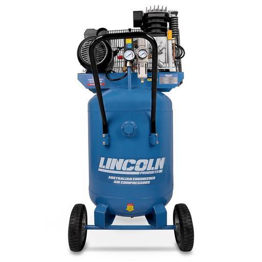 Lincoln LBV120 3HP Vertical 120L Belt Drive Air Compressor