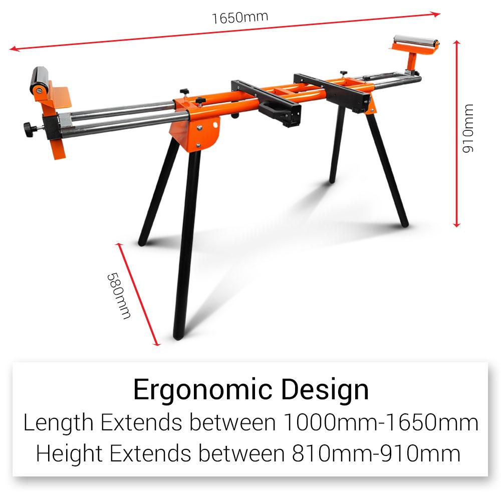 Techsmart TMS01 Mitre Saw Work Stand