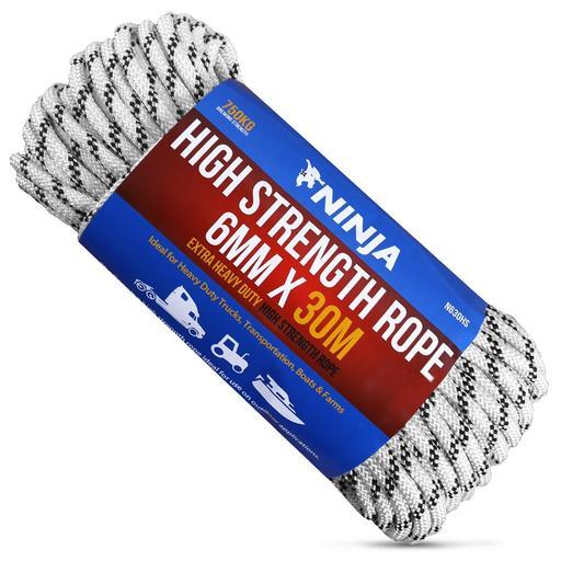 Ninja N630HS 6mm x 30m High Strength Rope - 750kg Breaking Strength