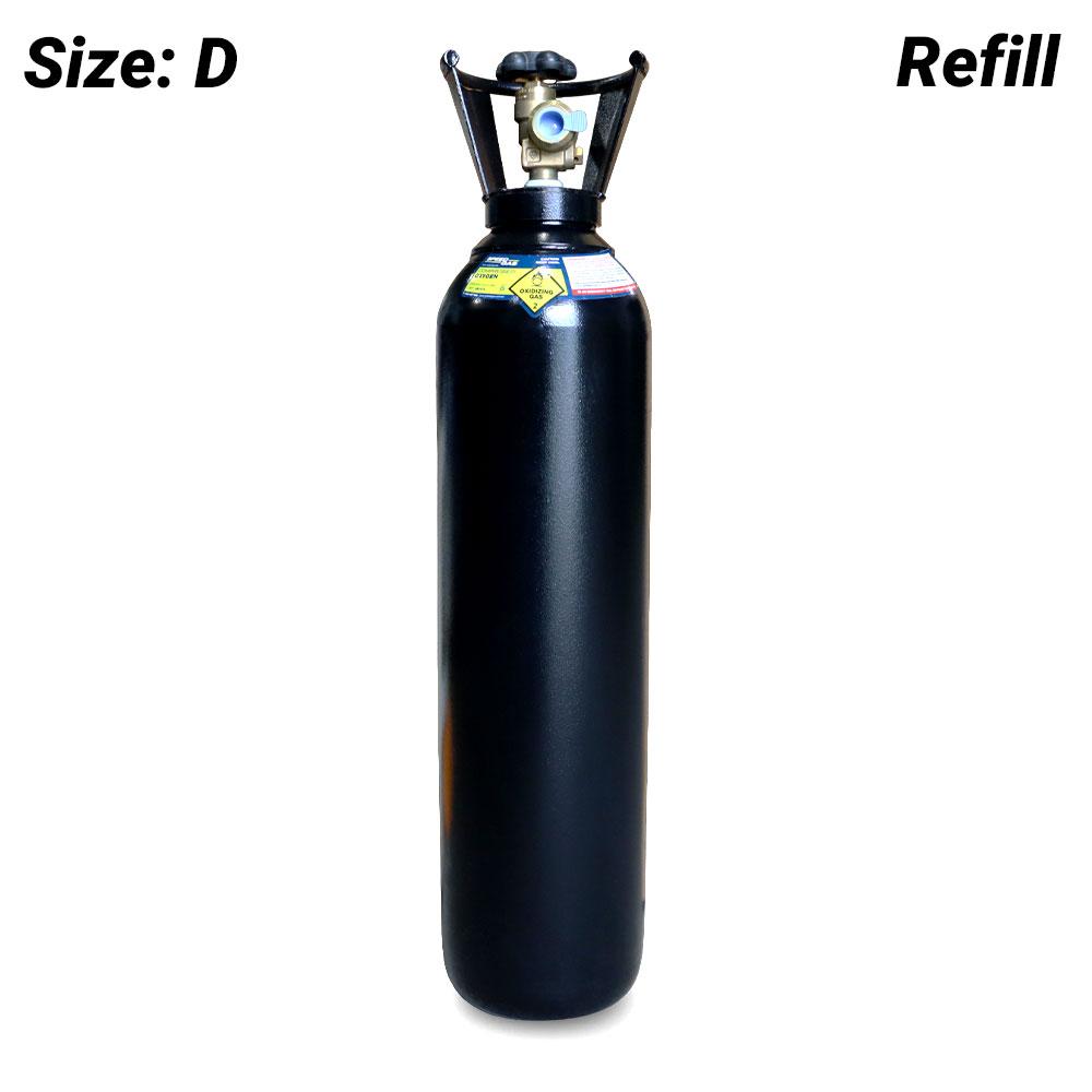 SpeedGas OXDR D Size Oxygen - Refill Only