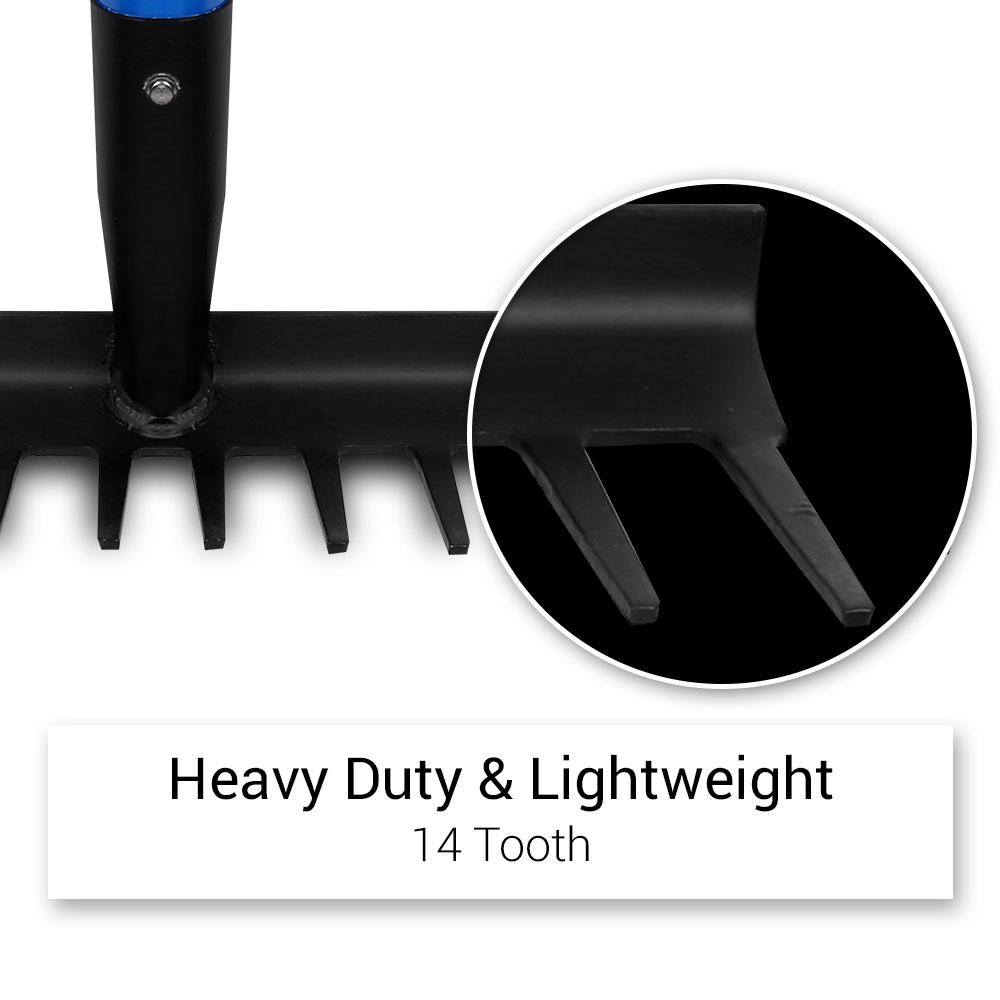 Sparrow LHR14 14 Tooth Fibreglass Handle Landscaper's Rake