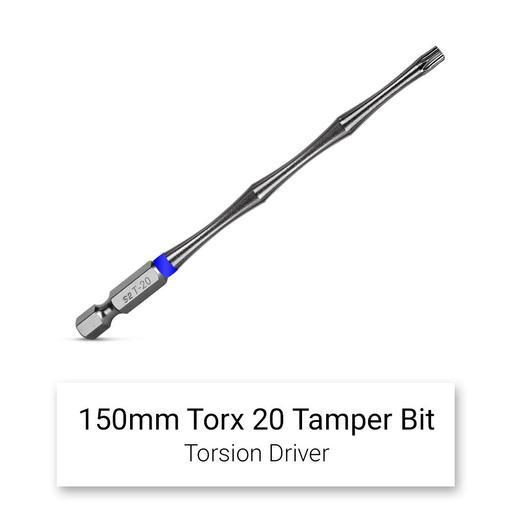 Xtorque 5PKTA20150 TORX20 150mm Torx Tamper Head Torsion Driver Bit - 5 ...