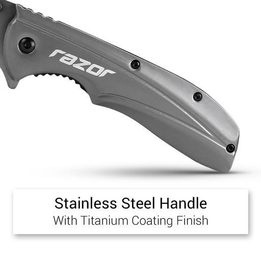 Razor RTFK 89mm Titanium Folding Knife