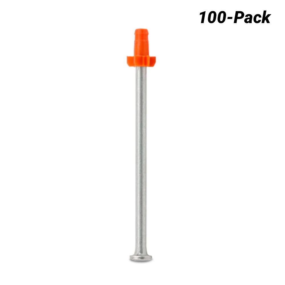 Ramset LDU50 100-Pack 50mm Drive Pins For Concrete Masonry And Steel