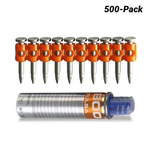 Ramset P8HC617 17mm 500PK Premium Steel & Concrete Drive Pin with Pulsa 800