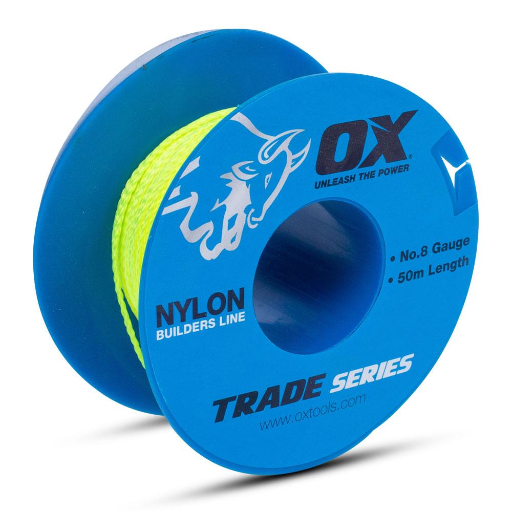 OX Tools OX-T102805 OX Trade 8# 50M Lime Builders Line