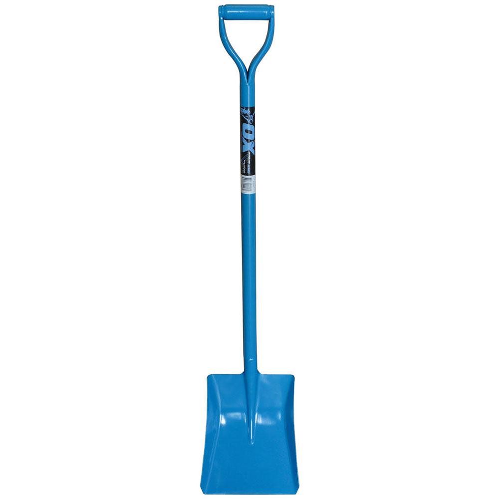 OX Tools OX-T280107 Trade Square Mouth 1040mm Shovel With 'D' Grip Handle