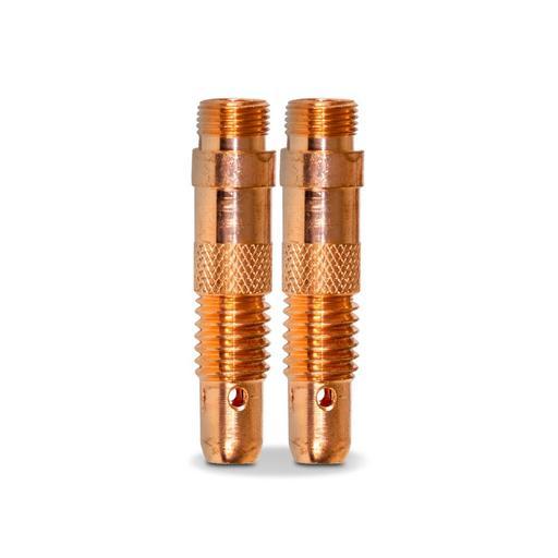 Uni-Mig P10N28 3.2mm Collet Body Suit 17/18/26 TIG Torch - 2 Pack