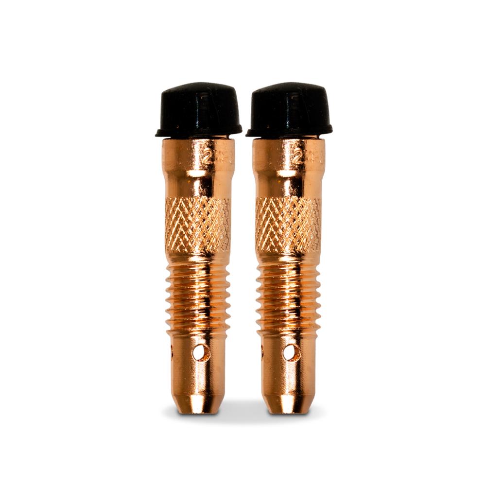 Uni-Mig P10N32 2.4mm Collet Body Suit 17/18/26 TIG Torch - 2 Pack
