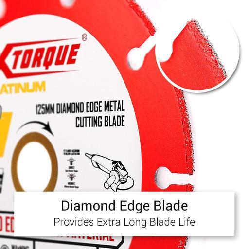 Xtorque XM125 Platinum 125mm (5") Platinum Diamond Edge Metal Cutting Blade