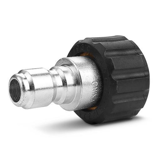 Typhoon TM22MP Brass M22 Female x 3/8" Male Rotating Coupling