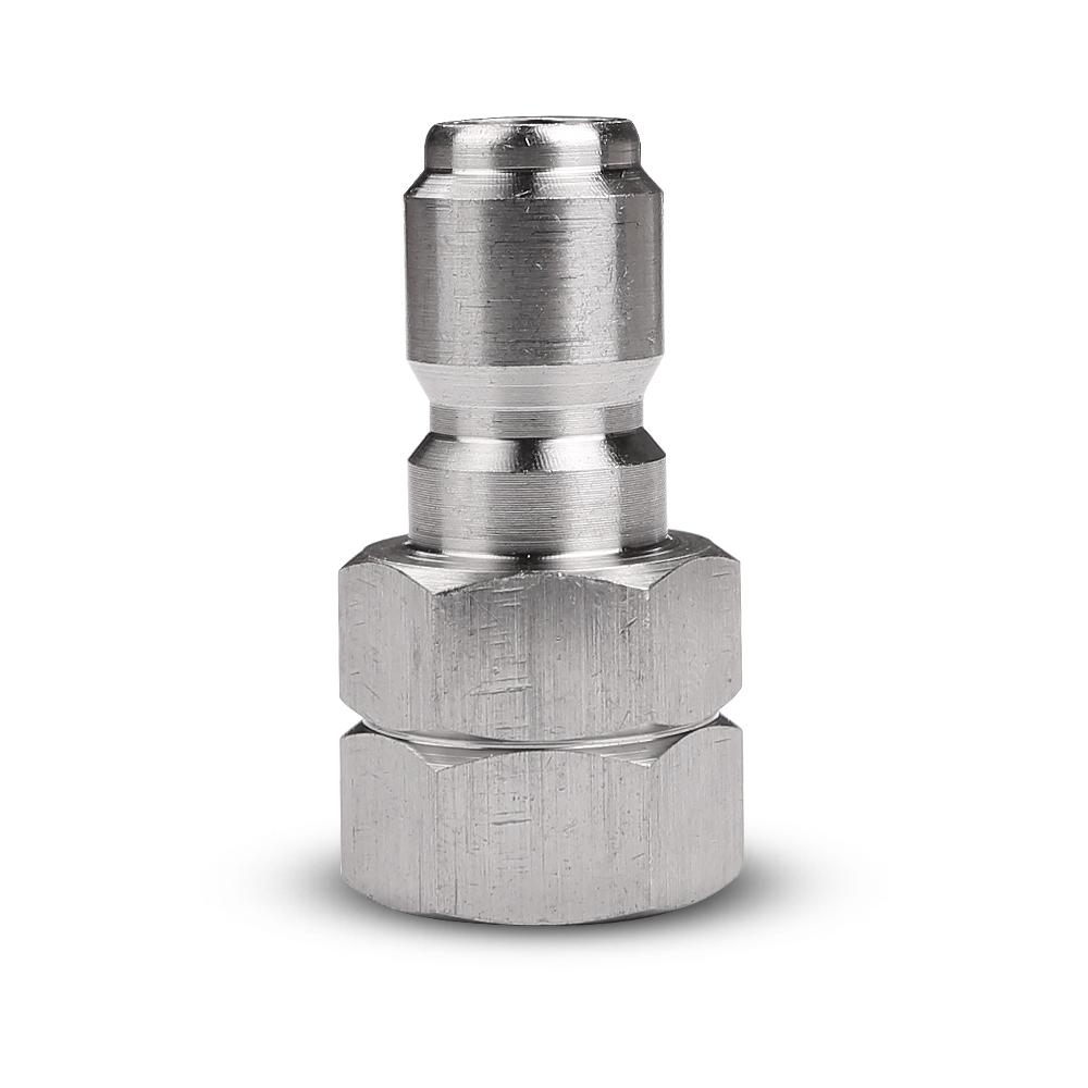 Typhoon TF38P Stainless Steel 3/8" BSPT Female To 3/8" Male Plug