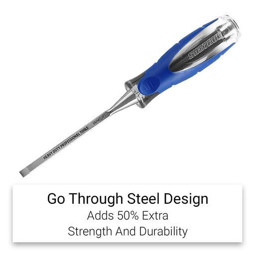 Shotgun SWC12 12mm (1/2") Go-Thru Steel Core Premium Wood Chisel