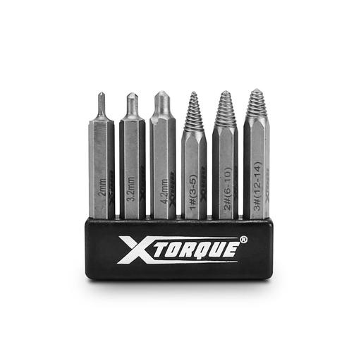 Xtorque XTEBS1 6pce Screw Extractor Bit Set
