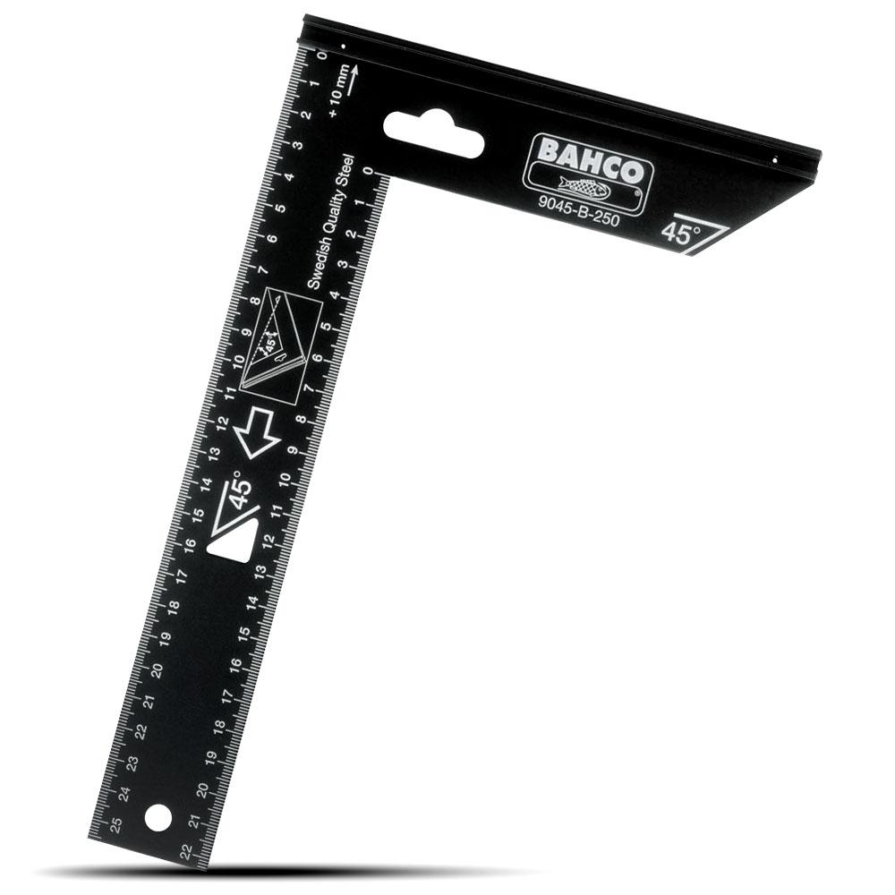 Bahco 9045-B-250 200mm (10") Square Ruler