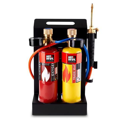 Hot Devil HDTP 3-Pack 400g Trade Map Gas Cylinders