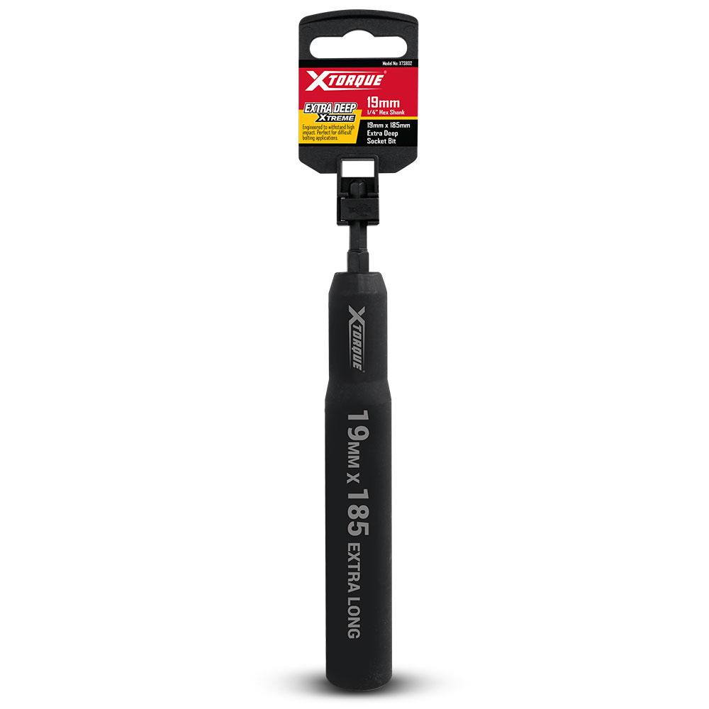 Xtorque XTSB02 19mm Extra Deep Socket Driver Bit