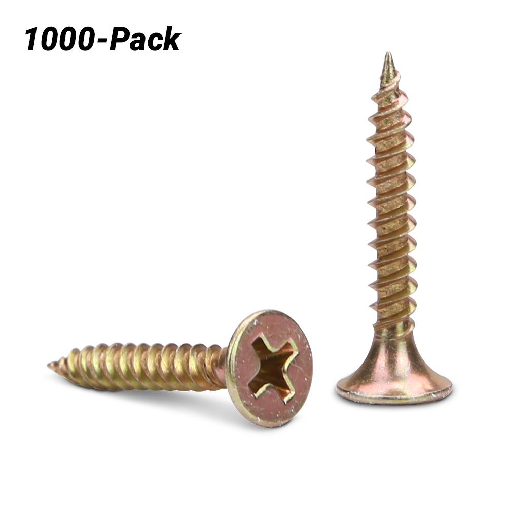 Fixed Fasteners FBH25F 1000 Pack PH2 6G x 17TPI x 25mm Fine Thread ...