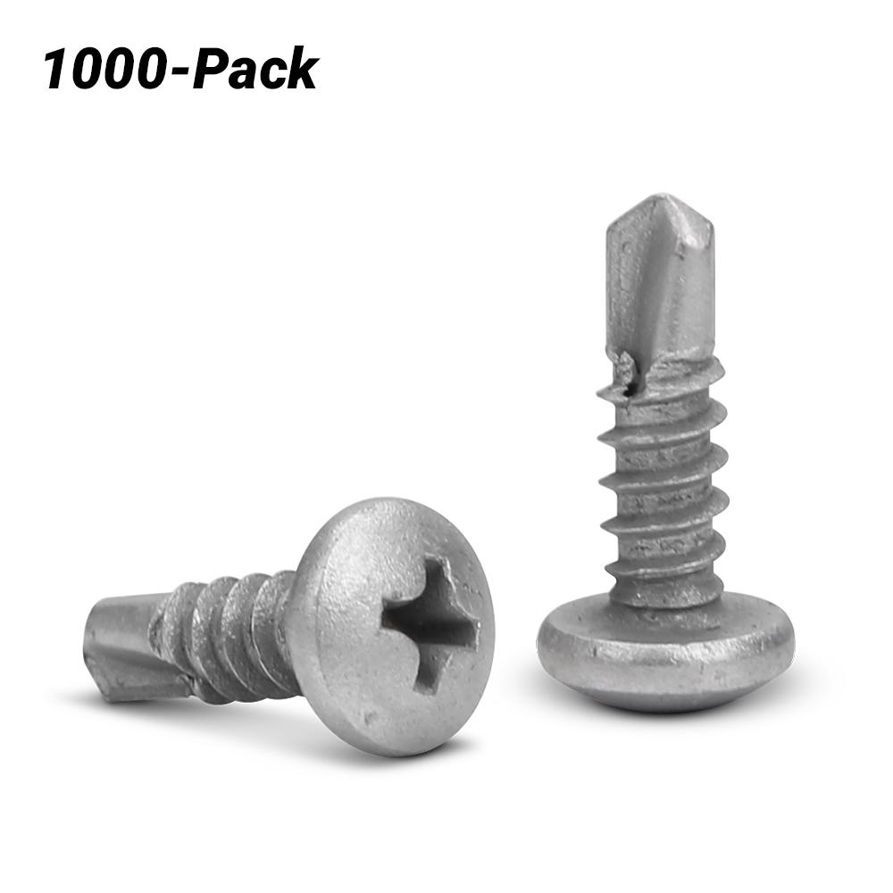 Fixed Fasteners FPH16 1000 Pack PH2 10G x 16TPI x 16mm Fine Thread Self ...
