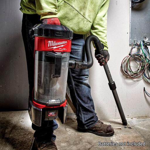 Milwaukee M18FBPV-0 18V Li-ion Cordless Fuel 3-in-1 Backpack Vacuum ...
