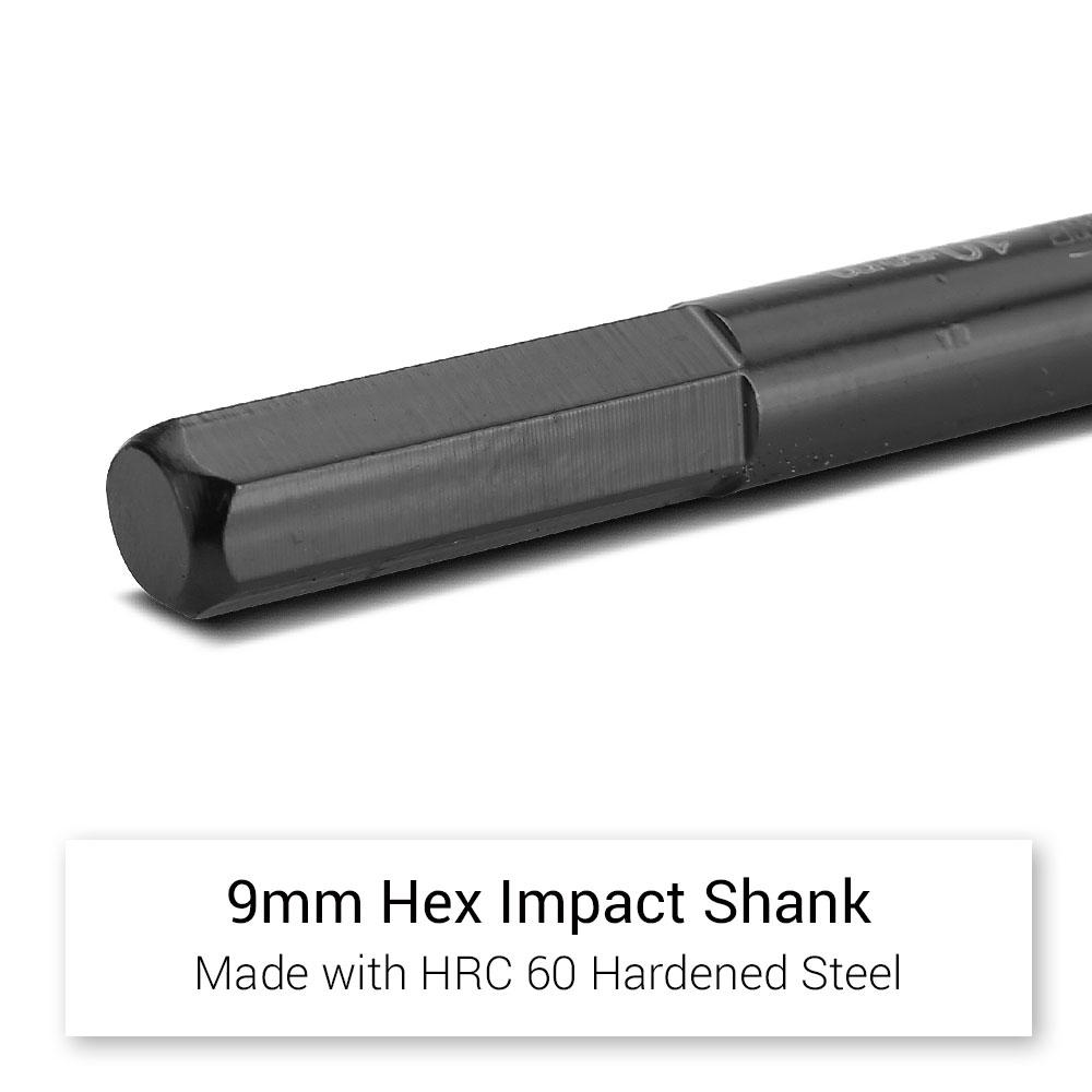 Xtorque X12SA 300mm x 12mm Ultra Hard Scotch Auger Drill Bit