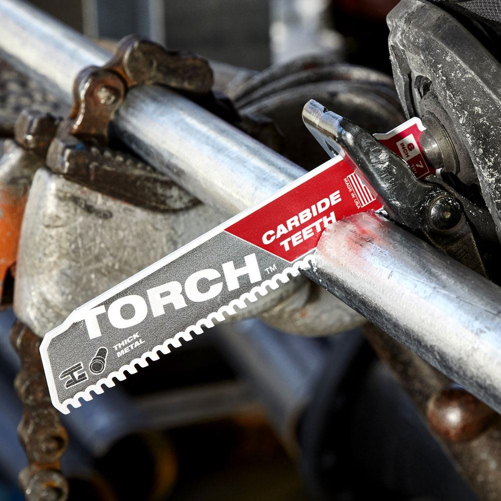 Milwaukee 48005201 Single 150mm The TORCH with Carbide Teeth SAWZALL ...