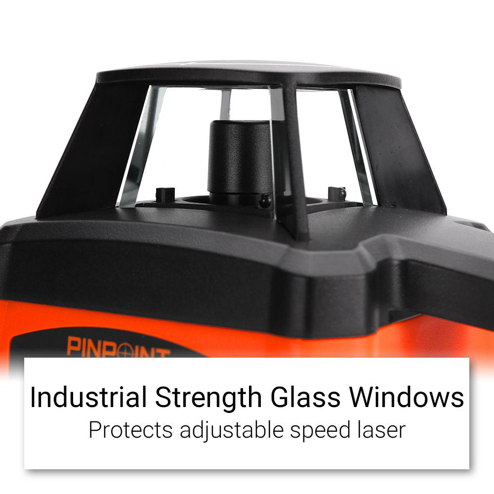 Pinpoint P500-KIT Self Levelling Red Beam Rotary Laser with Tripod ...