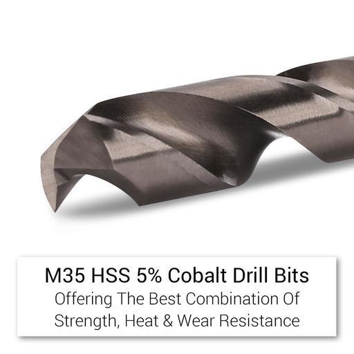 Xtorque X29M35 29pce Cobalt Hex Shank Drill Bit Set