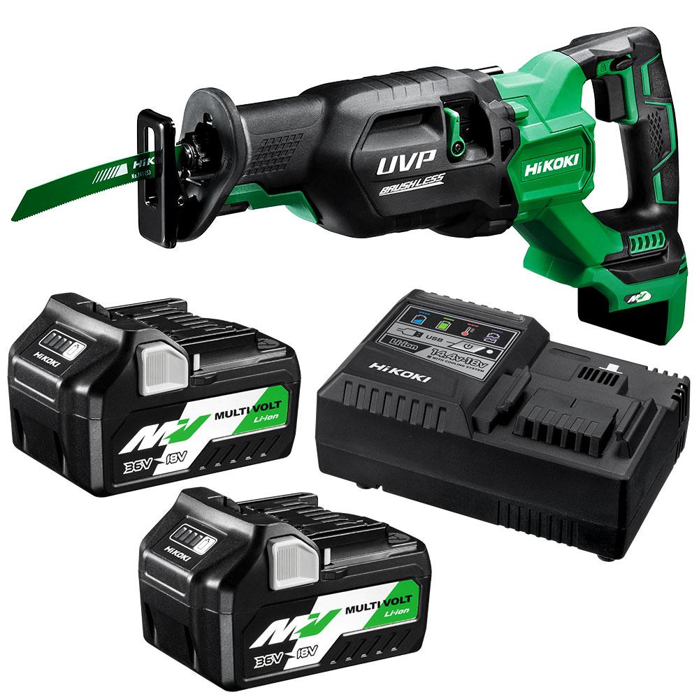 HiKOKI CR36DA(HGZ) 36V 5.0Ah/2.5Ah Li-Ion Cordless Brushless MultiVolt ...
