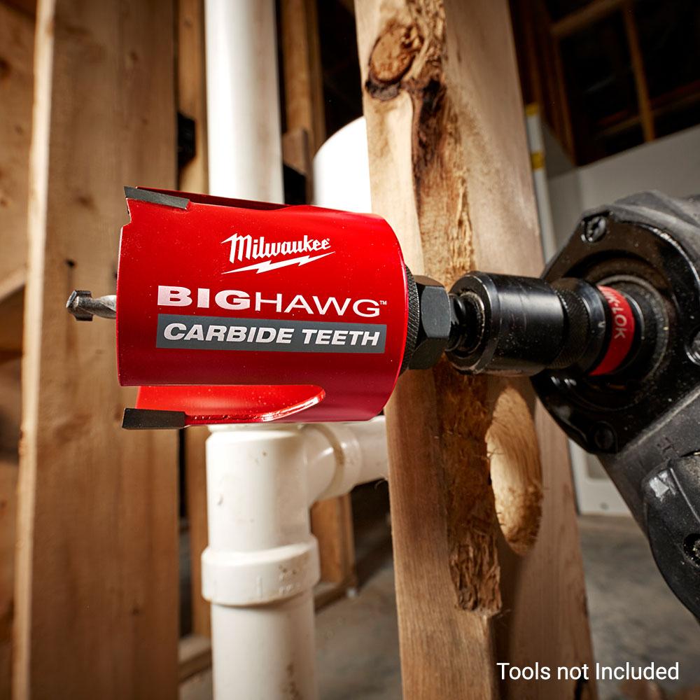 Milwaukee 49569205 44mm (1-3/4") Big HAWG Carbide Teeth TCT Hole Saw