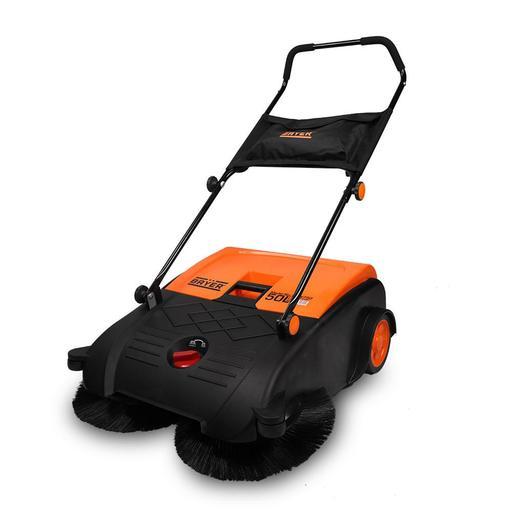 Bayer BSW750 750mm 50L Wet & Dry Manual Push Industrial Sweeper