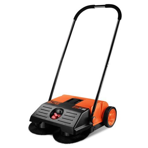 Bayer BSW750 750mm 50L Wet & Dry Manual Push Industrial Sweeper