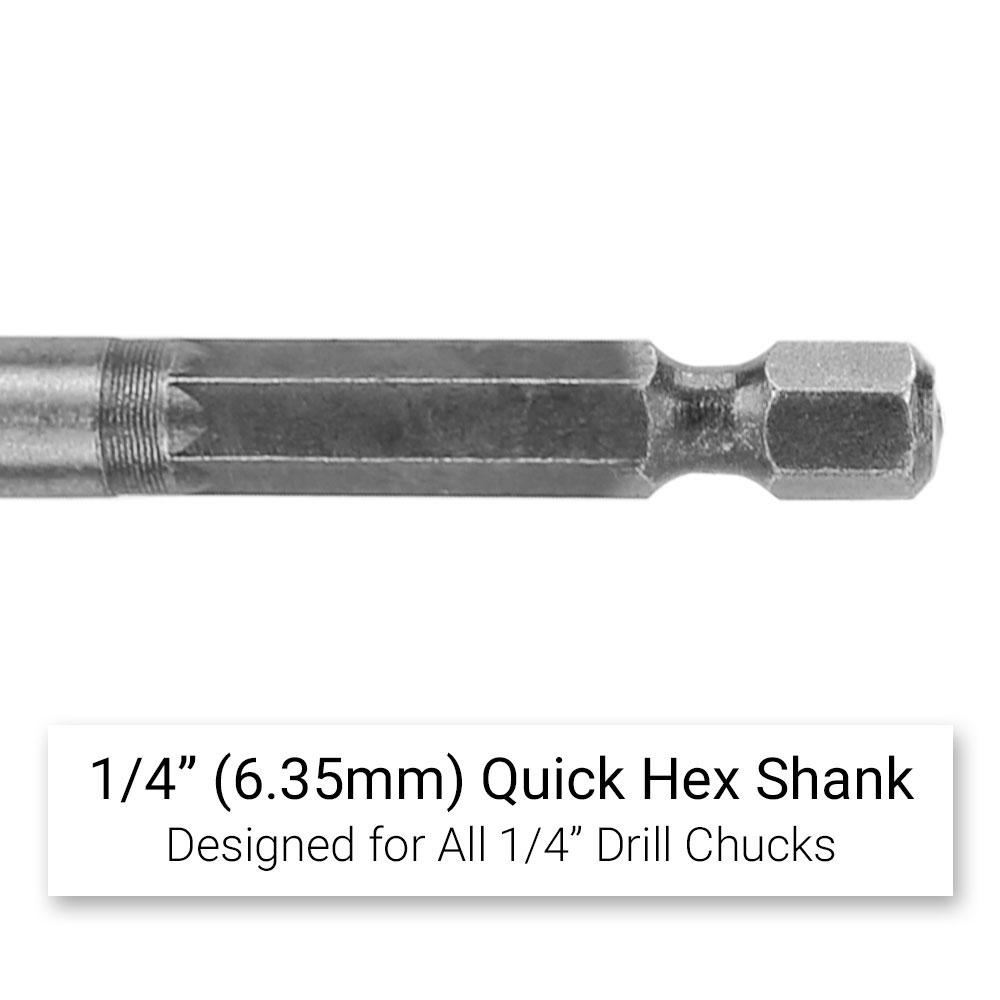 Xtorque SSDB8 8mm Flat Wood Spade Drill Bit