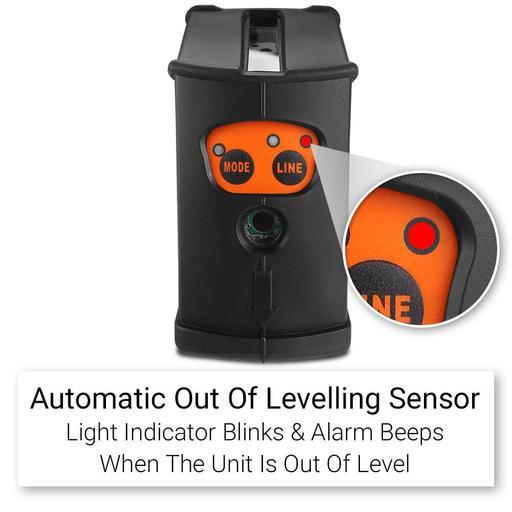 Pinpoint PP101 Industrial Outdoor & Indoor Multi Cross Line & Plumb ...