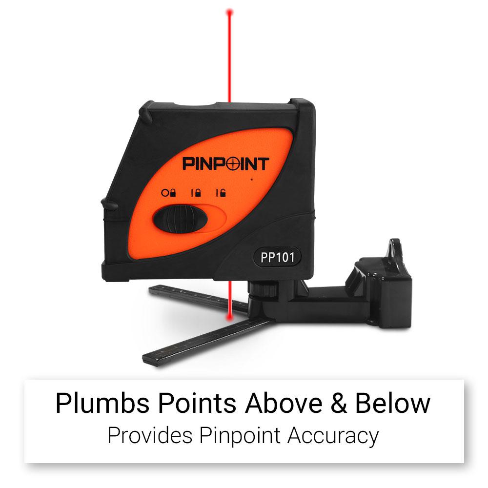 Pinpoint PP101 Industrial Outdoor & Indoor Multi Cross Line & Plumb ...