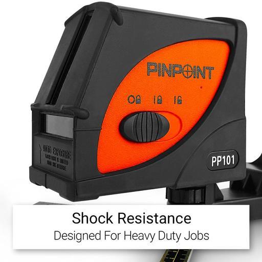 Pinpoint PP101 Industrial Outdoor & Indoor Multi Cross Line & Plumb ...
