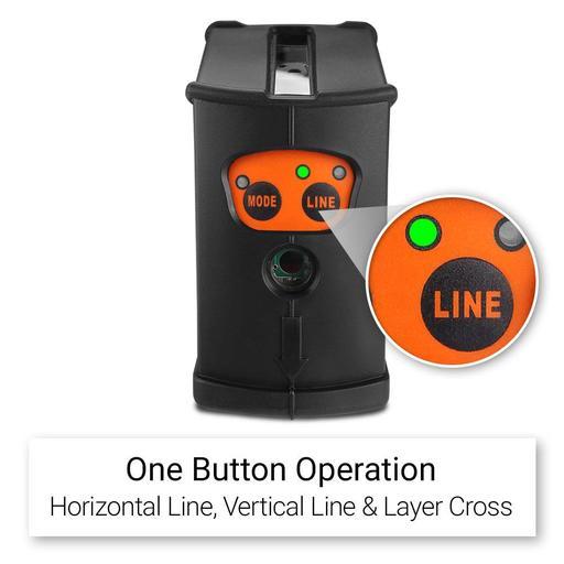 Pinpoint PP101 Industrial Outdoor & Indoor Multi Cross Line & Plumb ...