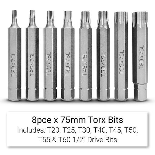 Daytona D42HST 42pce Hex, Spline & Torx Power Bit Set