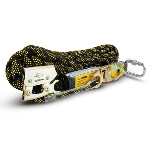 Climbrite C15R 15m Kernmantle Rope With Double Action Hook & Manual ...