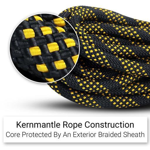 Climbrite C15R 15m Kernmantle Rope With Double Action Hook & Manual ...