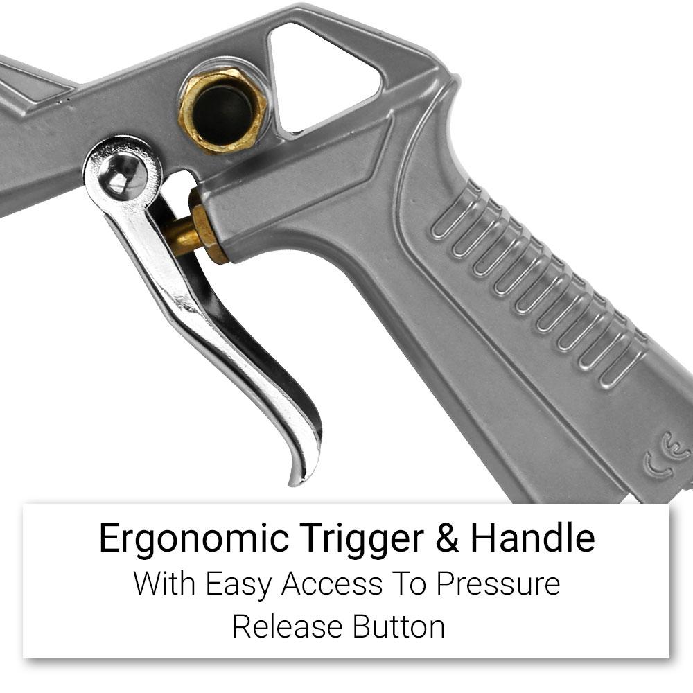 Chicago Air CA180 1.1kW 116PSI 180L/min Oil Free Hi-Flow Mini Portable ...