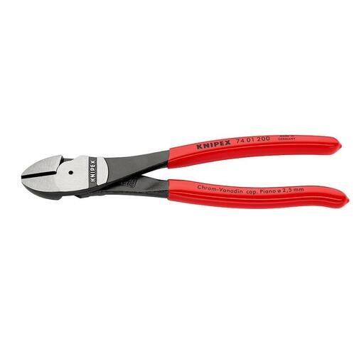 Knipex 7401200SB 200mm High Leverage Diagonal Cutter - MADE IN GERMANY